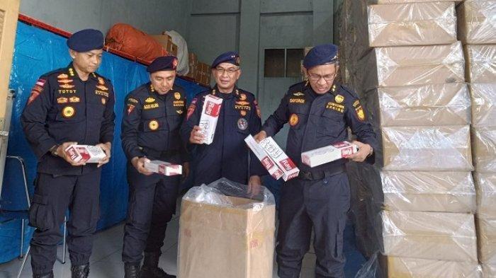 Bea Cukai Gagalkan Penyeludupan Rokok Ilegal Senilai Rp 37,8 Miliar - Prohaba.co