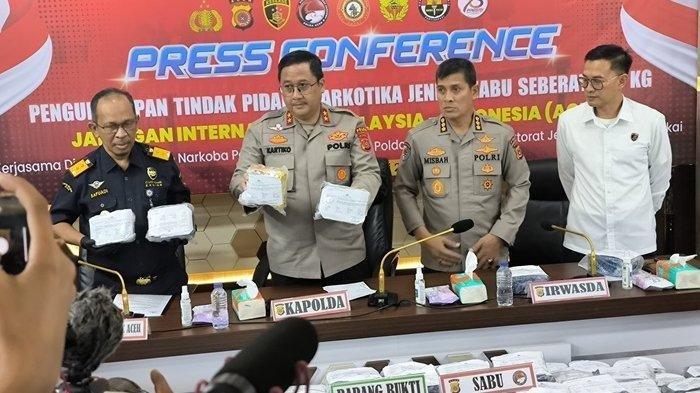 Polda Aceh Gagalkan Penyelundupan 180 Kg Sabu-sabu Jaringan Internasional Malaysia - Prohaba.co