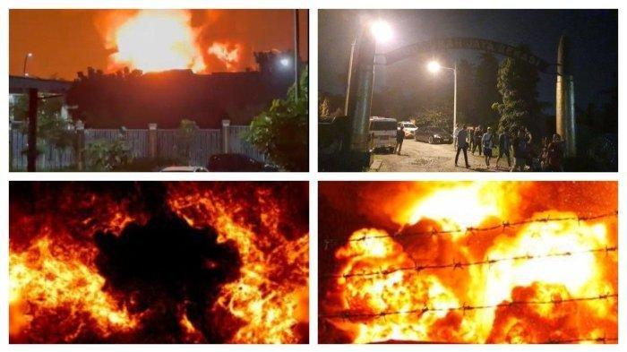 Gudang Peluru Meledak Merahkan Langit Bekasi, Suara Teriakan, Takbir ...