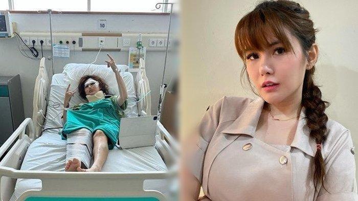 Angela Lee Kecelakaan Mobil, Kini Dirawat di Rumah Sakit - Prohaba.co