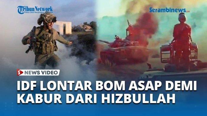 PENAKUT, IDF Lontarkan BOM ASAP Demi Kabur saat Perang - Prohaba.co