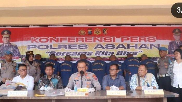 Polisi Tangkap 10 Pemerkosa Dua Remaja di Asahan - Prohaba.co