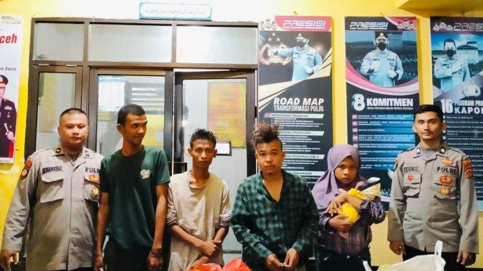 Tiga Pria Mabuk Usai Ngelem Diamuk Warga, Lalu Diamankan Polisi Bersama ...