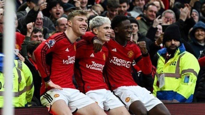 Tiru Selebrasi Ronaldo, Bintang Man United Alejandro Garnacho Tuai ...