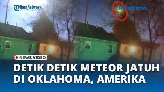 Terekam CCTV, Bola Api Meteor Jatuh di Oklahoma - Prohaba.co