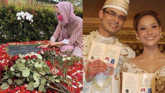 Bunga Citra Lestari Ziarah Ke Makam Mendiang Suami Ashraf Sinclair