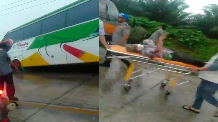 Jalan Basah & Diduga Menghindari Kendaaan Lain, Bus Rombongan Haji Asal ...