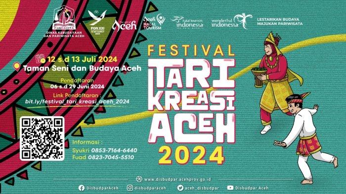 Ayo Daftar! Festival Tari Kreasi Aceh 2024 yang Diselenggarakan Oleh Disbudpar Aceh - Prohaba.co
