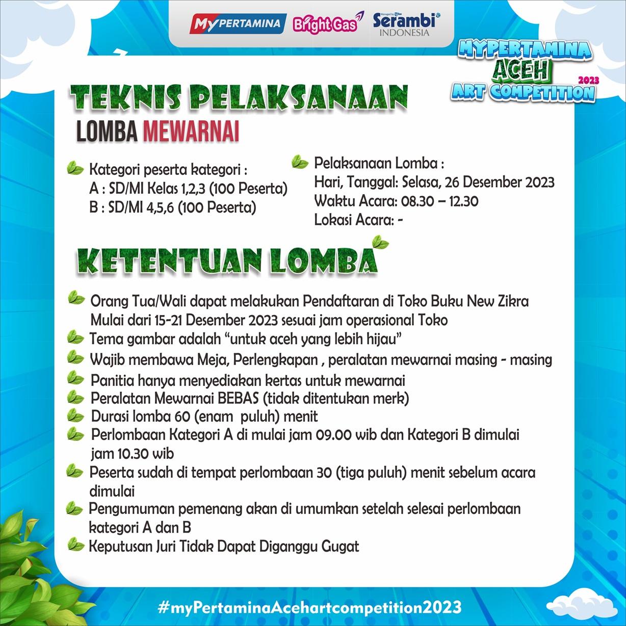 Pertamina Patra Niaga Gelar MyPertamina Aceh Art Competition, Berhadiah ...