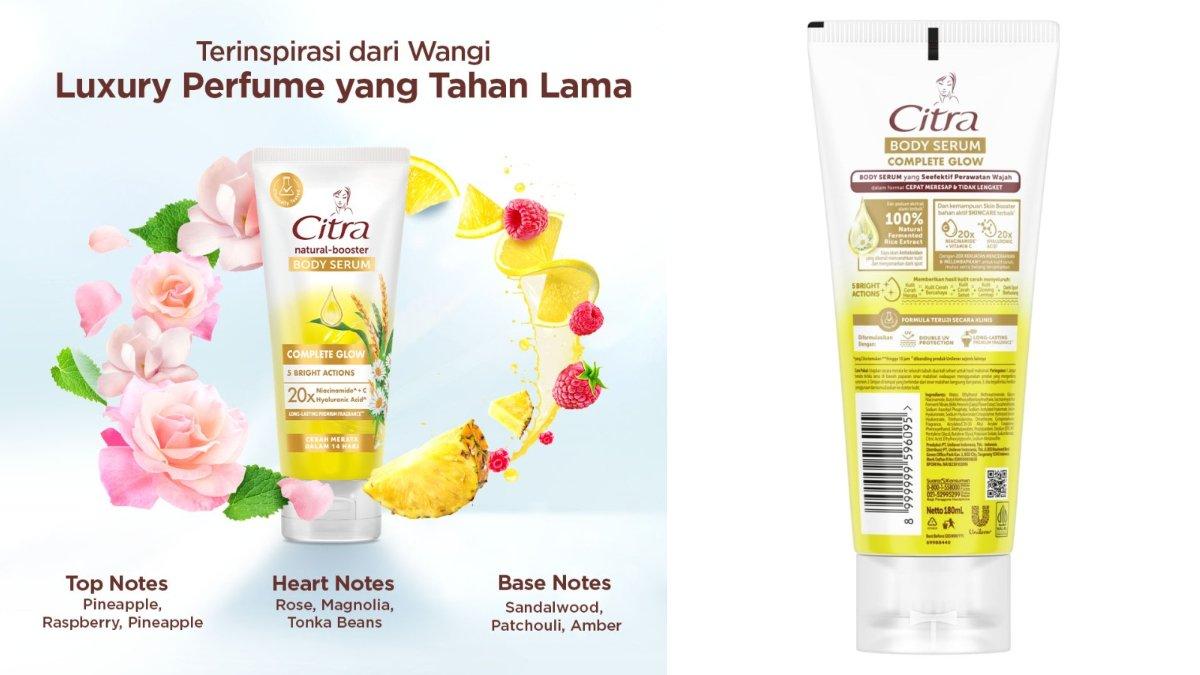Review Citra Natural Booster Body Serum, Efektfif Cerahkan Kulit dalam ...