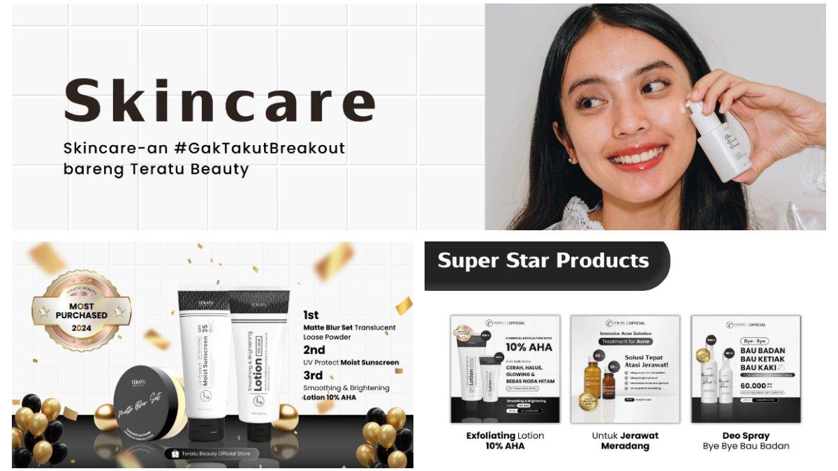 TERATU BEAUTY Punya 20 Daftar Produk Terbaik yang BPOM dan Aman untuk Kulitmu - Tribunshopping.com