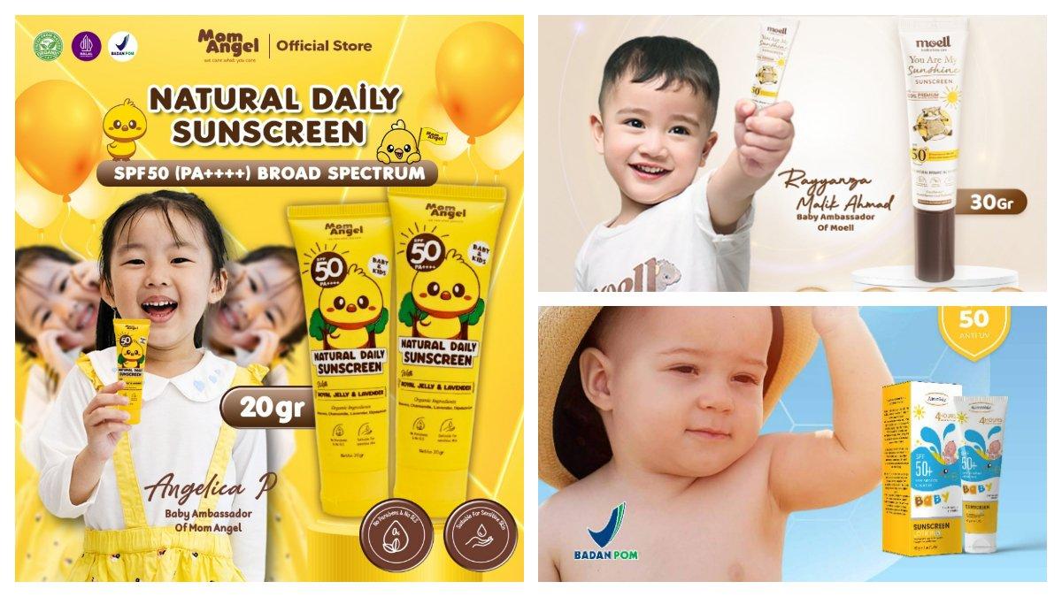 28 Daftar Sunscreen Bayi Terbaik yang Sudah BPOM, Aman dan Ampuh ...