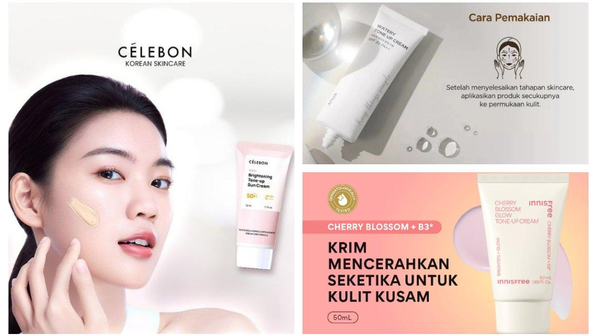 25 Daftar Tone Up Cream untuk Efek Kulit Cerah Tanpa Kesan Menor ...