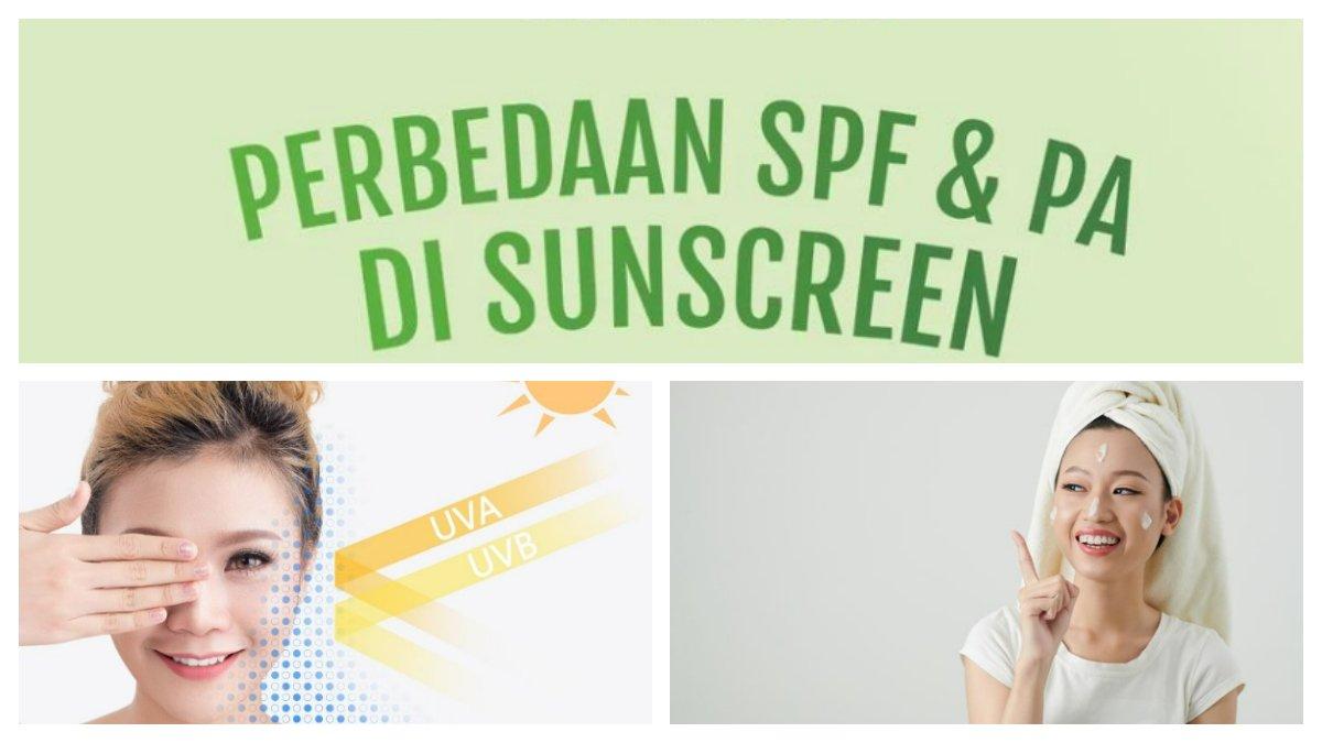 SPF dan PA pada Sunscreen Sangat Penting? Yuk Cek Fungsi Keduanya - Tribunshopping.com
