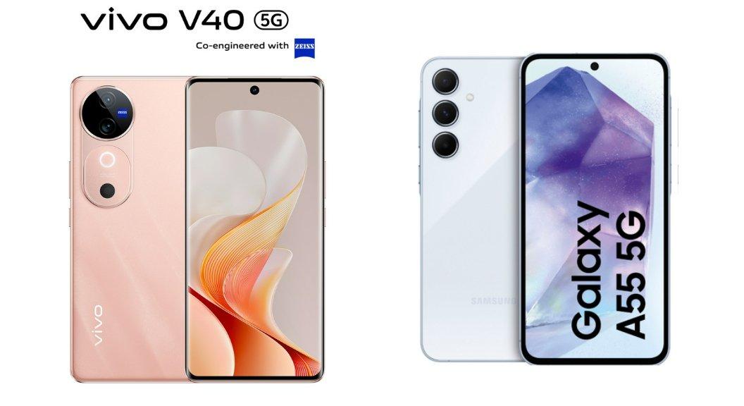 Adu Spesifikasi HP Vivo V40 5G Vs Samsung Galaxy A55 5G, Harga Cuma ...