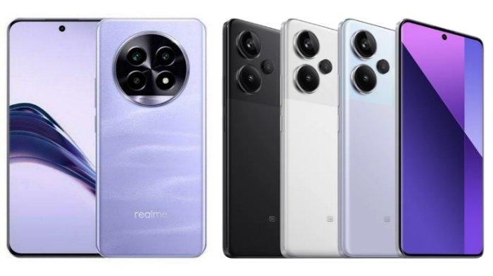 Adu Spesifikasi HP realme 13 Pro 5G Vs Xiaomi Redmi Note 13 Pro Plus 5G, Beda Harga Cuma Rp 200 ...