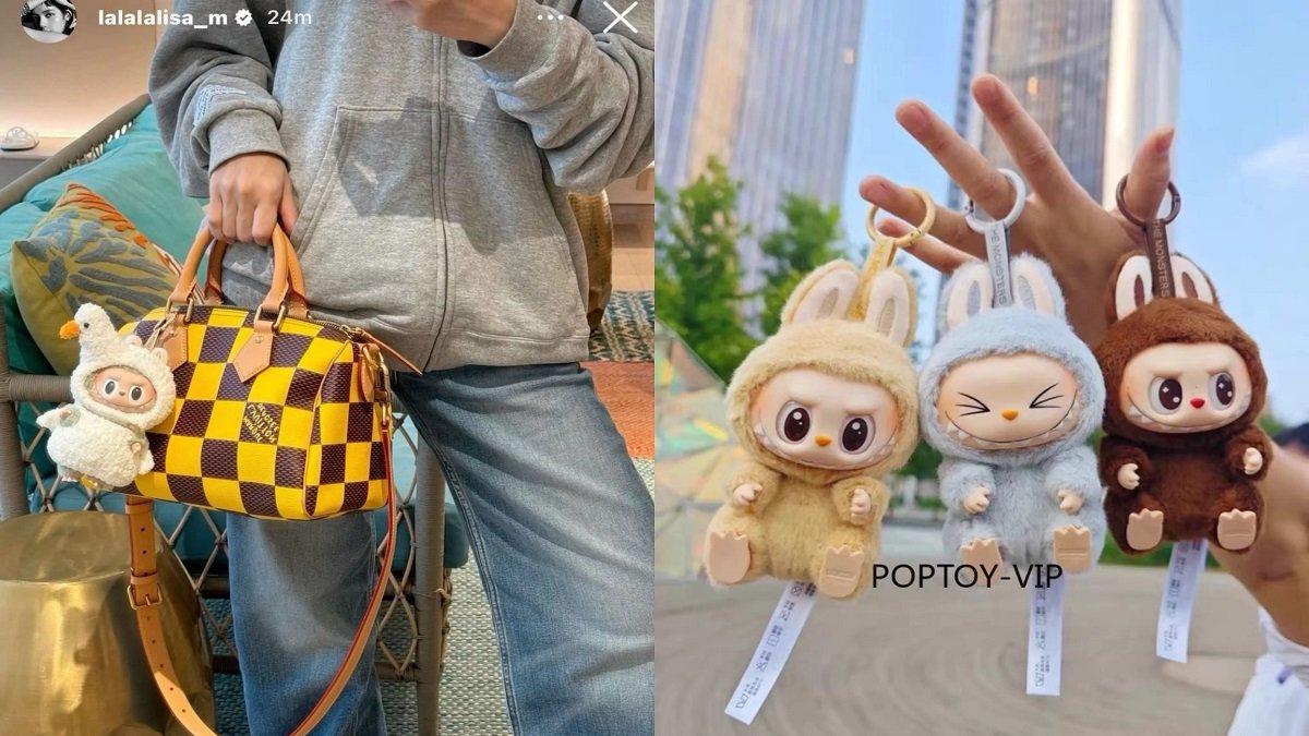 5 Rekomendasi Bag Charm ala Labubu yang Dipakai Lisa Blackpink, Bikin ...