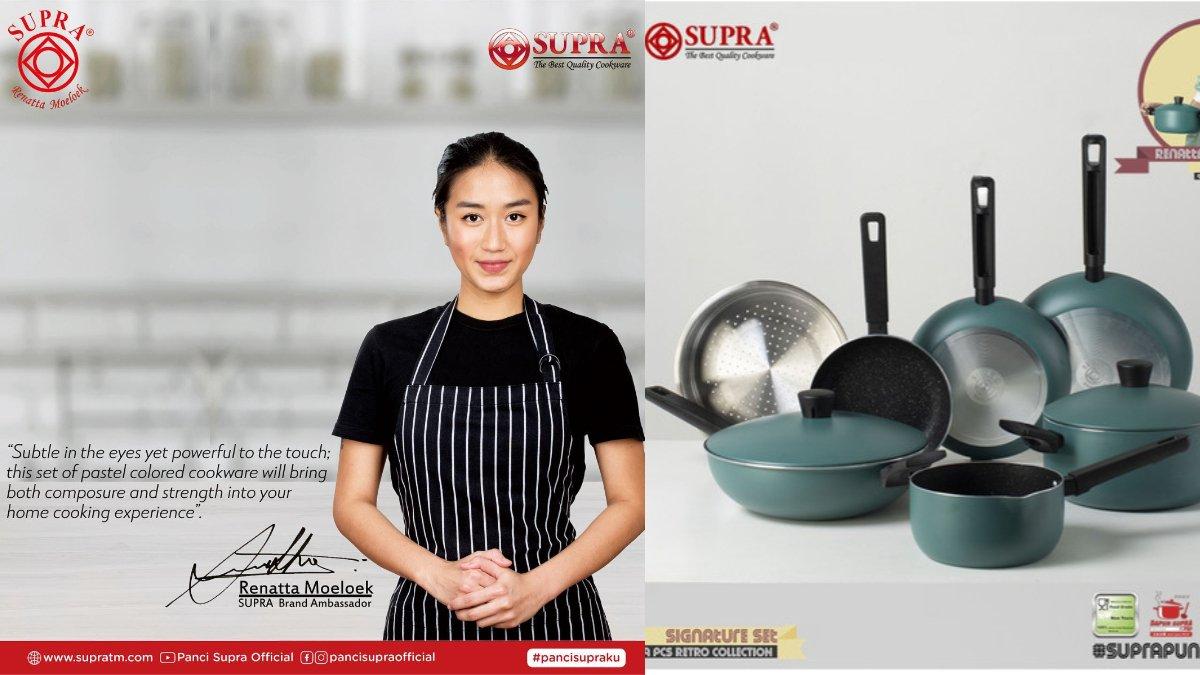 5 Rekomendasi Panci Set SUPRA with Chef Renatta Moeloek, Solusi Memasak ...