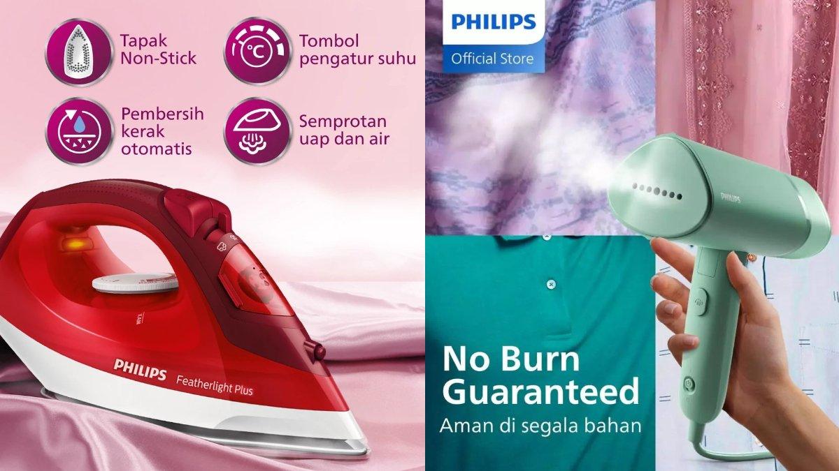 15 Daftar Produk Setrika dari PHILIPS, Mengatasi Kusut Pakaian Tanpa ...