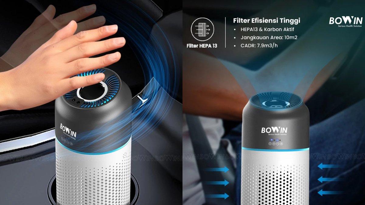Review BOWIN OXY FRESH Smart Mini Purifier, Solusi Menyerap Polutan di ...