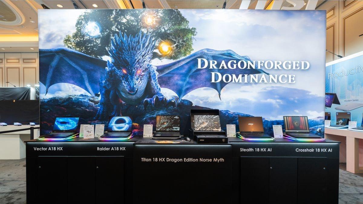 MSI Unjuk Gigi di CES 2025 dengan Laptop Berteknologi NVIDIA GeForce ...