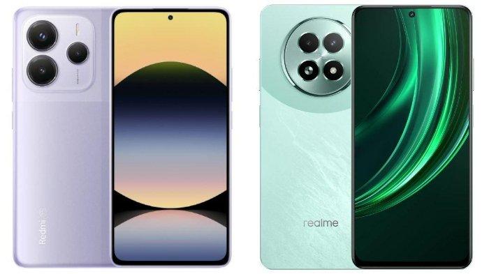 Adu Spesifikasi HP Xiaomi Redmi Note 14 5G Vs realme 13 5G, Harga Selisih Rp 300 Ribu, Unggul ...