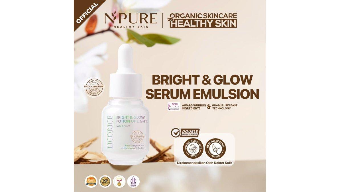 Kelebihan dan Kekurangan NPURE Licorice Bright & Glow Potion Of Light ...