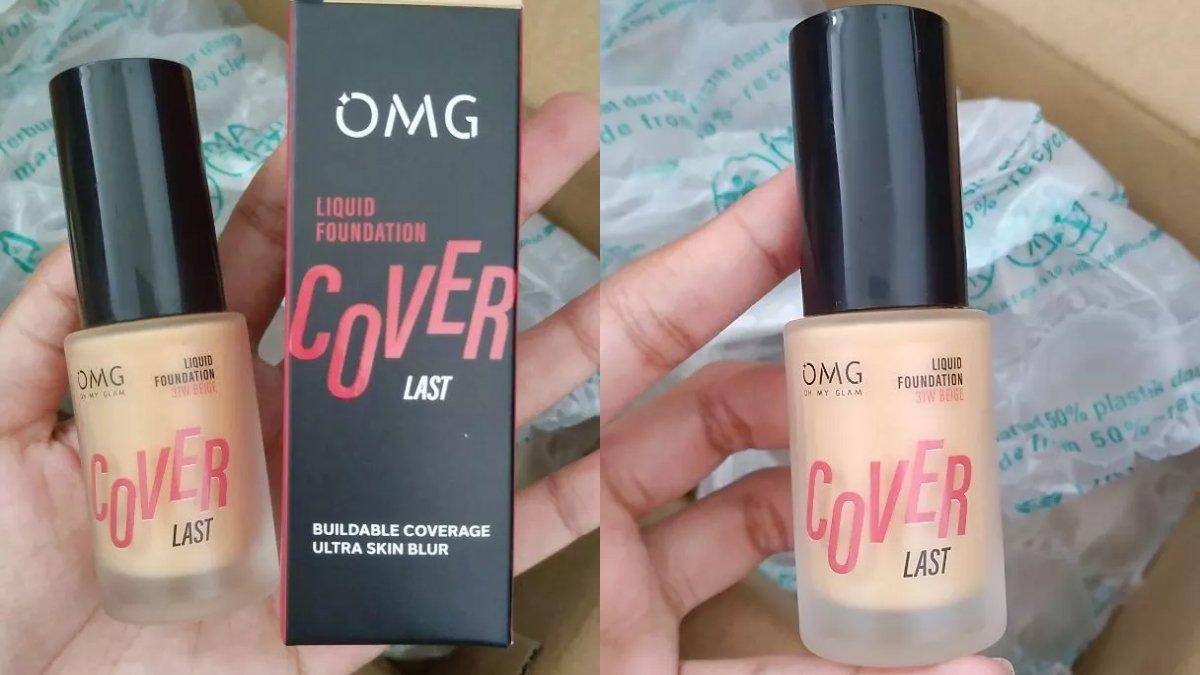 Review OMG Oh My Glam Coverlast Liquid Foundation untuk Lengkapi Base Makeupmu - Tribunshopping.com