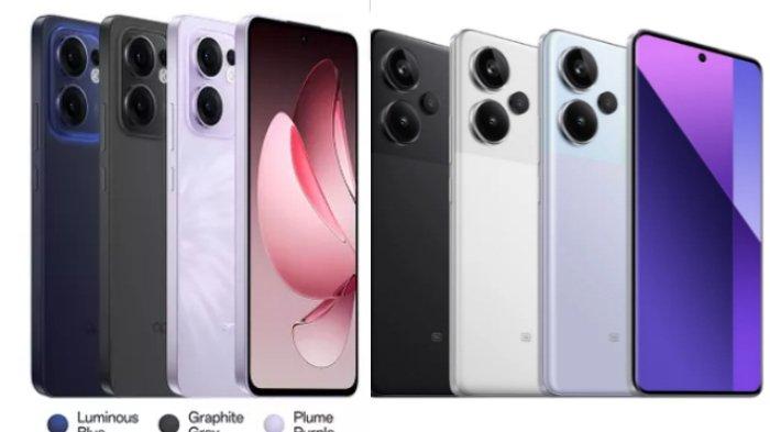 Adu Spesifikasi OPPO Reno13 F 5G Vs Xiaomi Redmi Note 13 Pro Plus, HP Baru Rilis, Harga Lebih ...