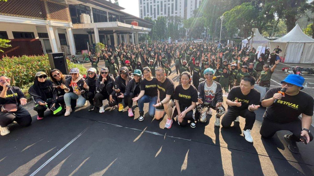 Tiens Gelar Zumba Bersama dalam Rangkaian Tiens Sport Festival ...