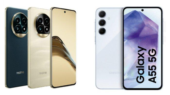 Adu Spesifikasi HP realme 13 Pro Plus 5G Vs Samsung Galaxy A55 5G, Harga Beda Tipis, Unggul Mana ...