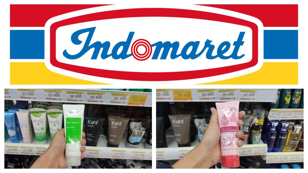 7 Rekomendasi Face Wash yang Dijual di Indomaret, Dijamin Produk ...
