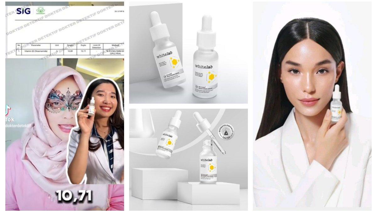 Review Whitelab N10-Dose+ Intense Brightening Serum Niacinamide 10 ...