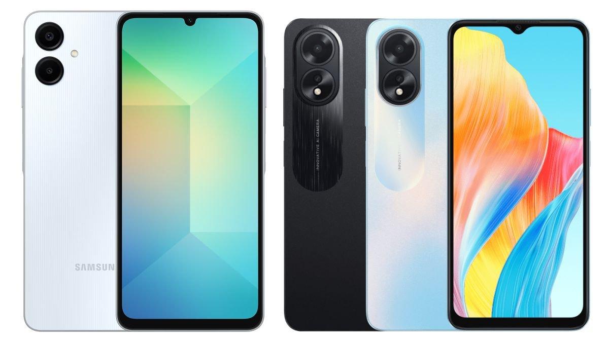 Adu Spesifikasi SAMSUNG Galaxy A06 dan OPPO A18, Duel HP Murah Selisih ...