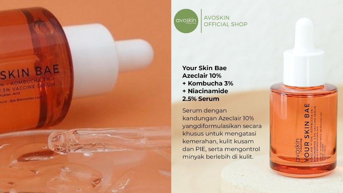 Review avoskin Your Skin Bae Azeclair, Serum untuk Menghaluskan dan ...