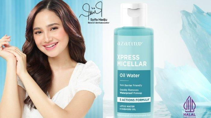 Review Micellar Water azarine Warna Biru yang Hadir dengan 5 Actions ...