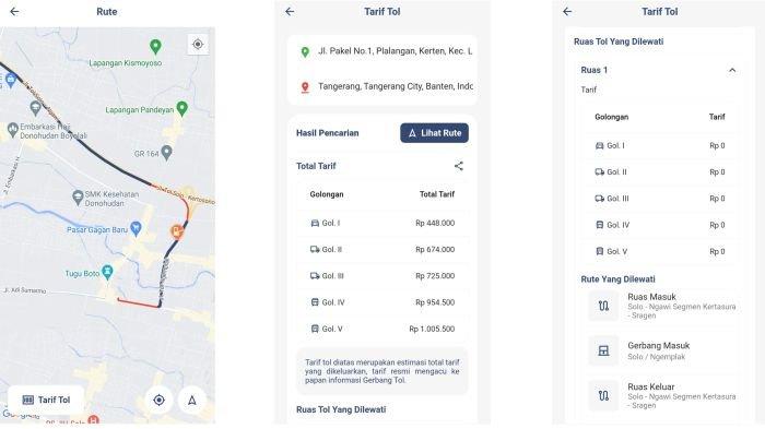 5 Cara Mudah Cek Tarif Tol Pakai HP untuk Perjalanan Mudik Lebaran, Praktis Anti Ribet ...