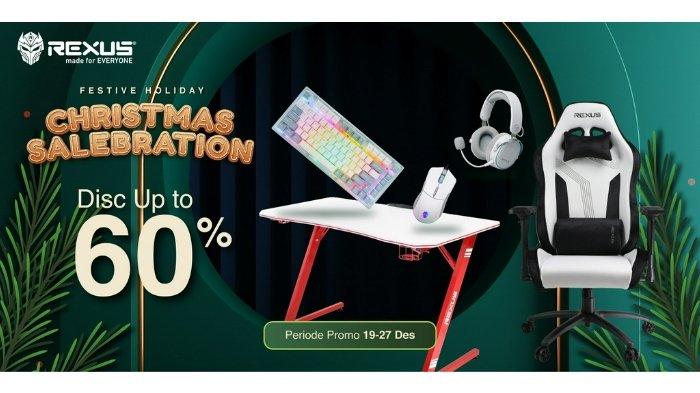 Promo Harga Spesial Natal, Intip 5 Rekomendasi Aksesoris Gaming REXUS ...