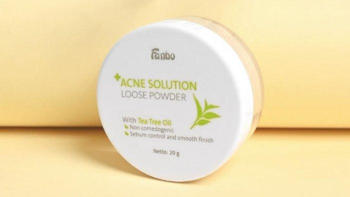 Review Fanbo Acne Solution Loose Powder, Diformulasikan Khusus Kulit ...
