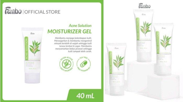 Review Fanbo Acne Solution Moisturizer Gel, Pelembap yang Ampuh ...