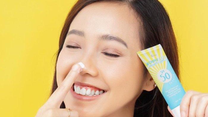 Review Fanbo Wonder Skin Sunscreen & Serum SPF 50 PA ++++, Cocok untuk ...