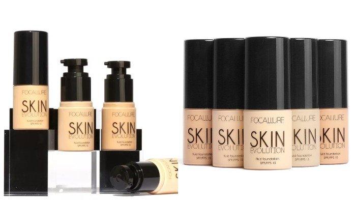 Review FOCALLURE Full Coverage Oil-control Fluid Foundation, Super ...