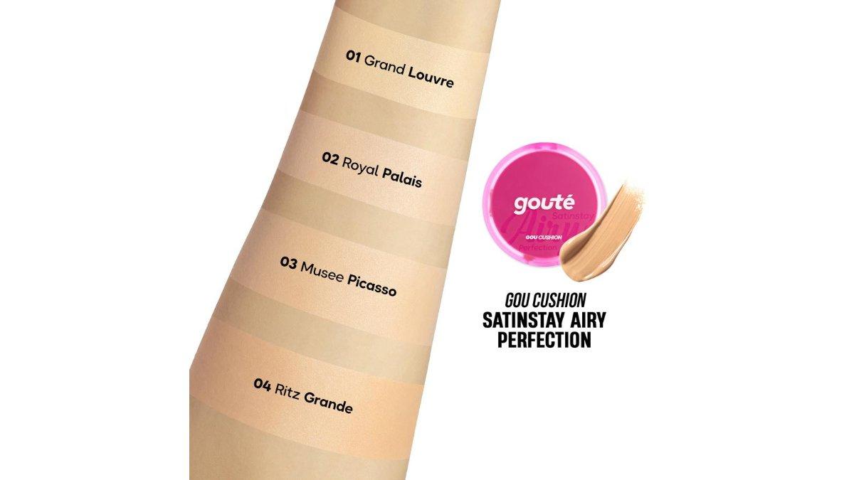 Review gouté Goucushion SatinStay Airy Perfection, Cushion Lokal dengan ...