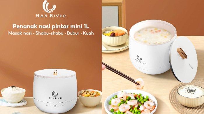 Review HAN RIVER Magic Com Mini HRRC05WT, Penanak Nasi Pintar dengan 4 ...