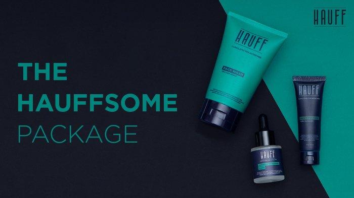 Review The Hauffsome Package dari HAUFF, Skincare Cowok yang Bikin Glow ...