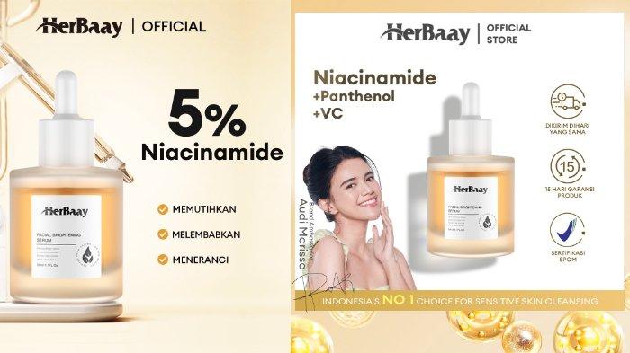 Review HerBaay Brightening Serum, Solusi untuk Wajah Cerah, Lembap dan ...
