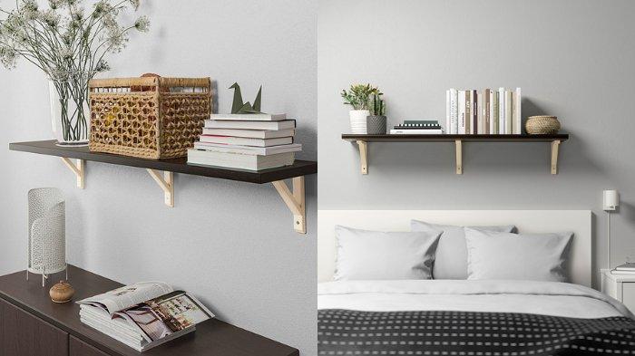 5 Rekomendasi Rak Dinding Bergaya Minimalis, Salah Satunya dari IKEA ...