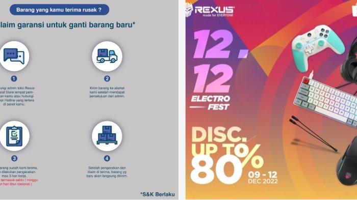 Harga Promo 12.12, 5 Rekomendasi Keyboard Gaming REXUS Mulai Rp 200 ...