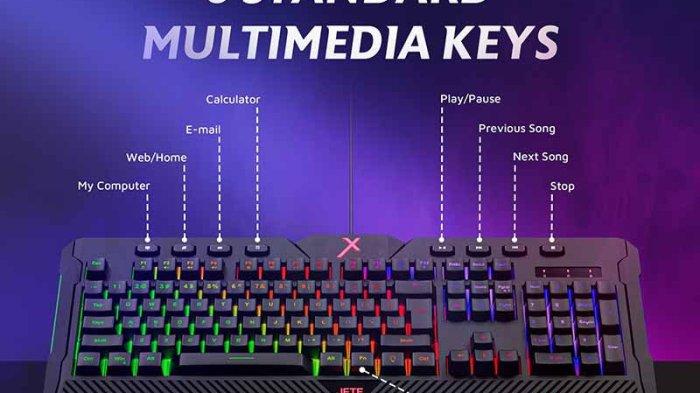 5 Rekomendasi Keyboard Gaming Terbaik Tahun 2022 - Tribunshopping.com