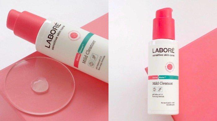 Review LABORE Sensitive Skin Care GentleBiome Mild Cleanser, Sabun ...